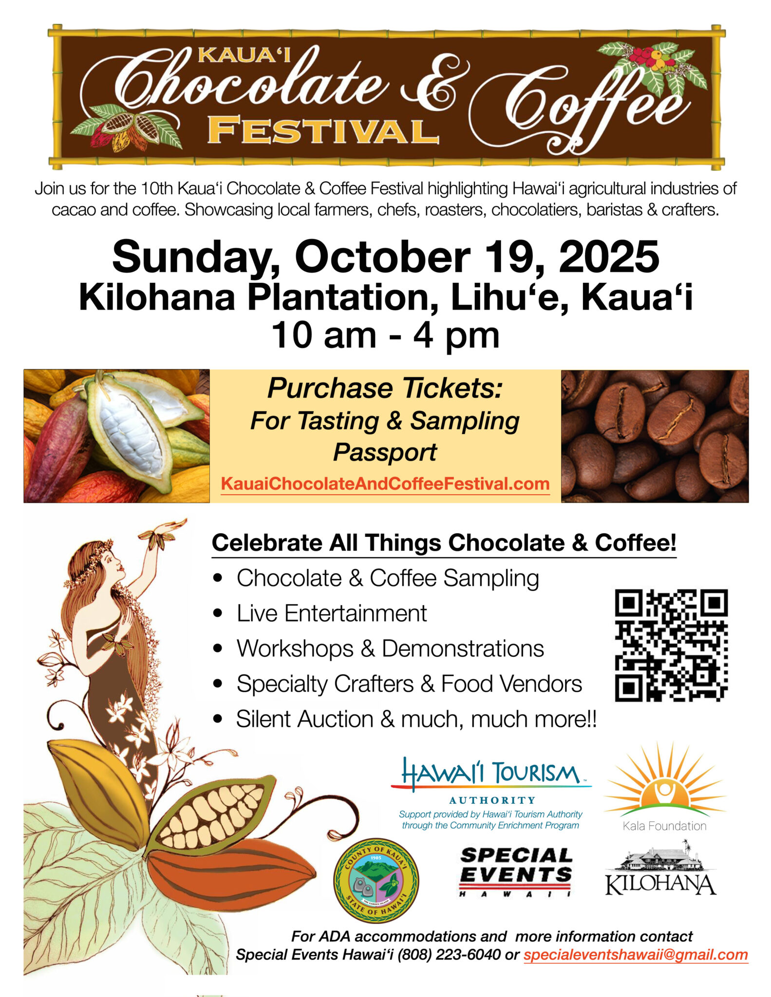 Kauaʻi Chocolate & Coffee Festival »» Kauai Festivals & Events